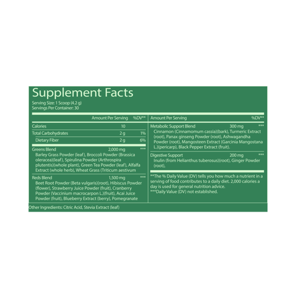 Vital Supergreens– Vital Nutritive