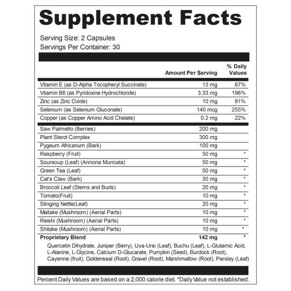 Vital Prostate Support– Vital Nutritive