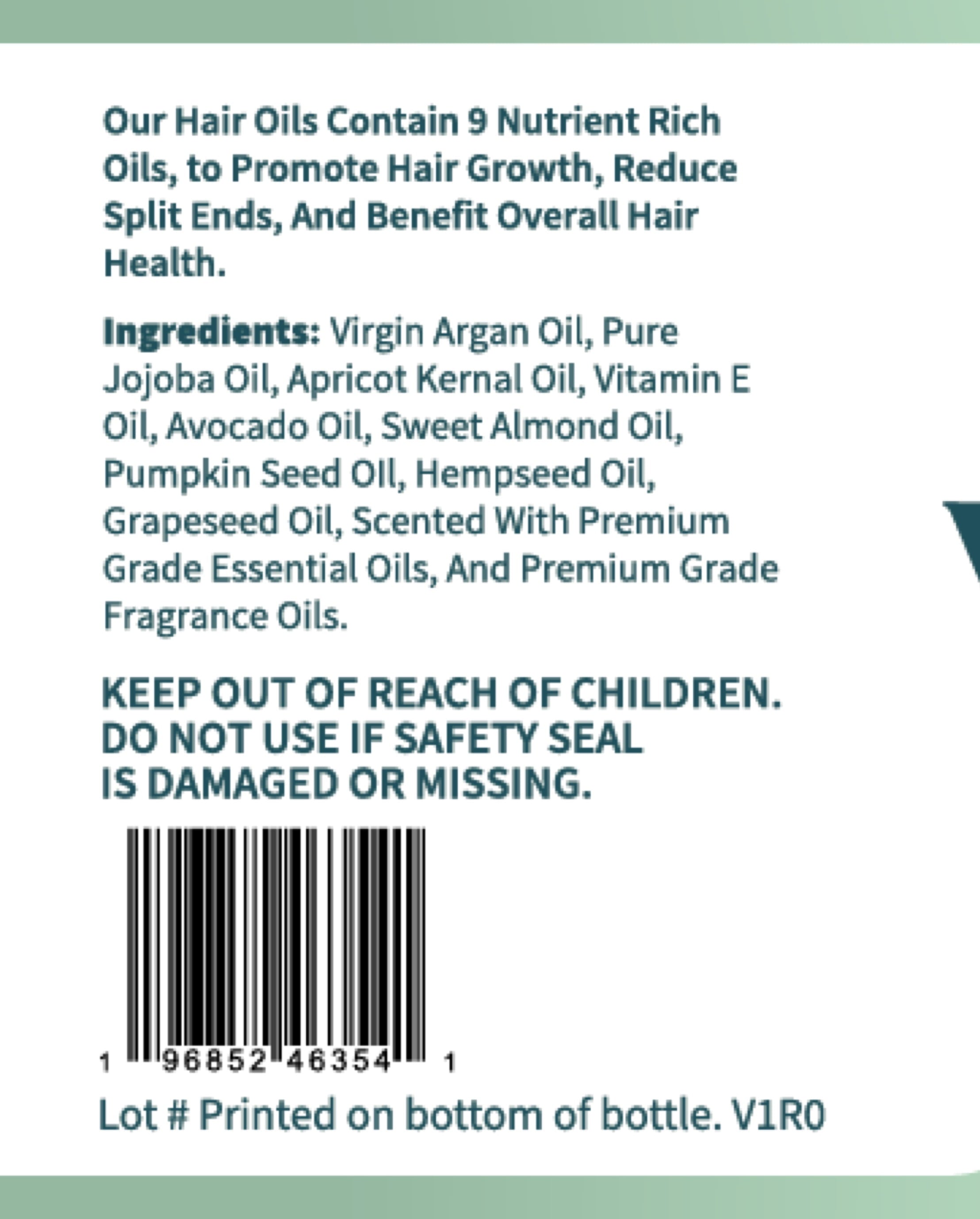 Vital Hair Oil– Vital Nutritive